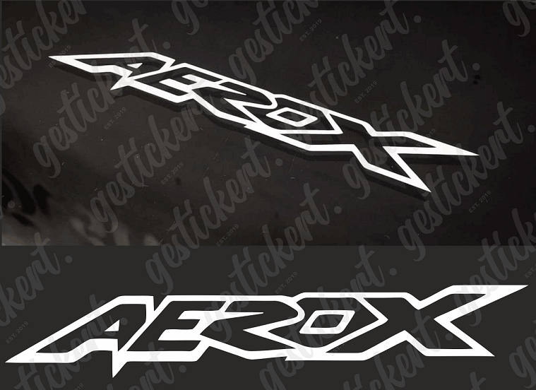1x Aufkleber für Yamaha Aerox – gestickert